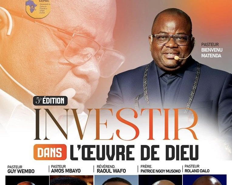 Religion : Le pasteur Bienvenu Matenda lance la 5e édition de la ...